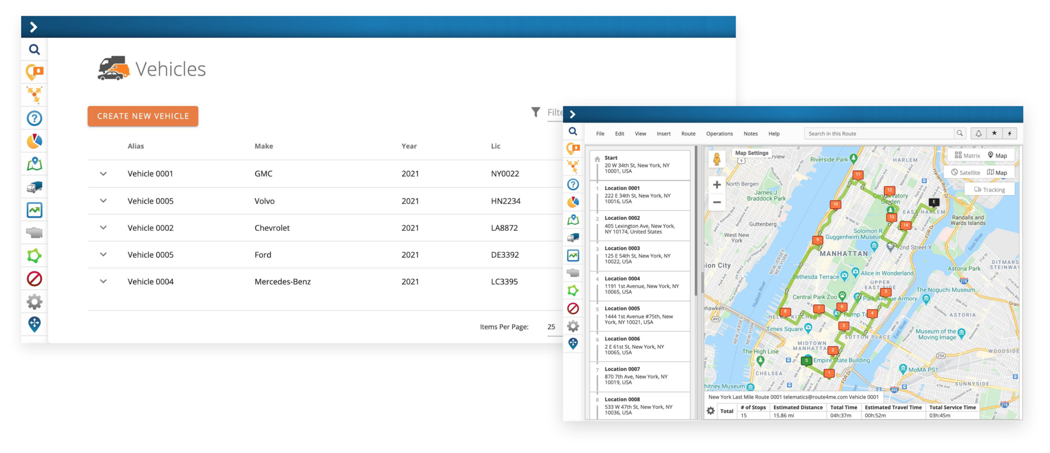 Fleet Routing Software | Powerfleet
